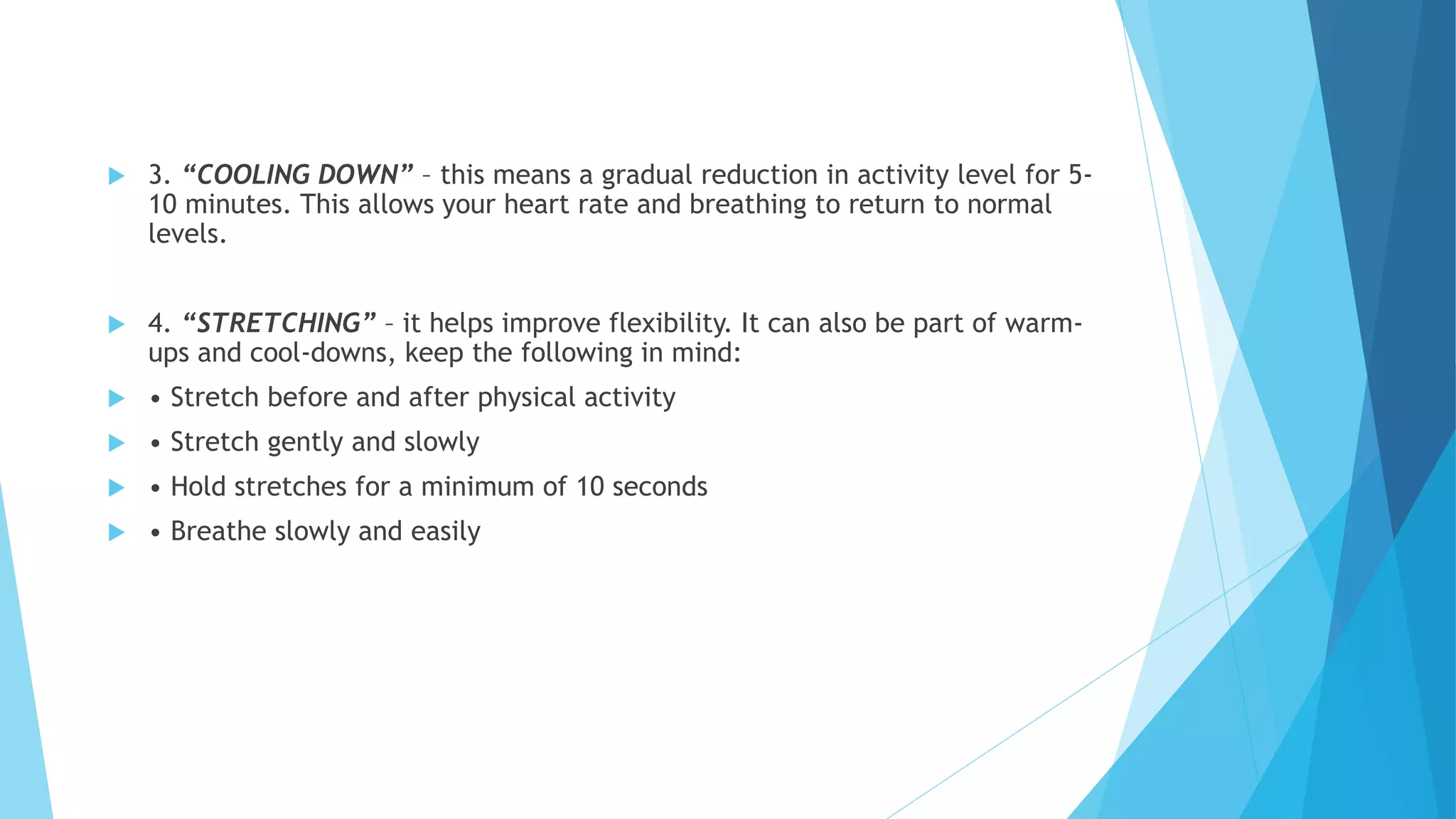 Personal Safety Protocol During Moderate Vigorous Physical Activities 1