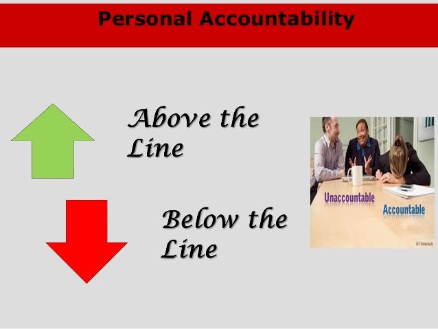 Personal Accountability Plan Examples