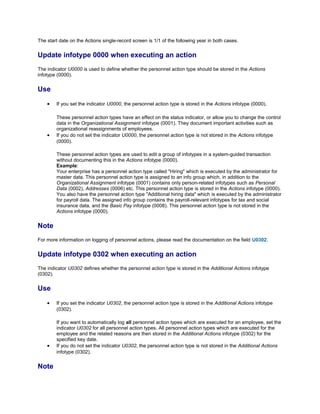 Personal action type configuration | PDF