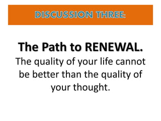 Personal Advancement (Your Pathway To Growth, Renewal & Success) | PDF
