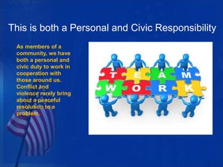 Personal and civic responsibilities | PPTX