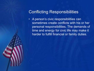 Personal and civic responsibilities | PPTX