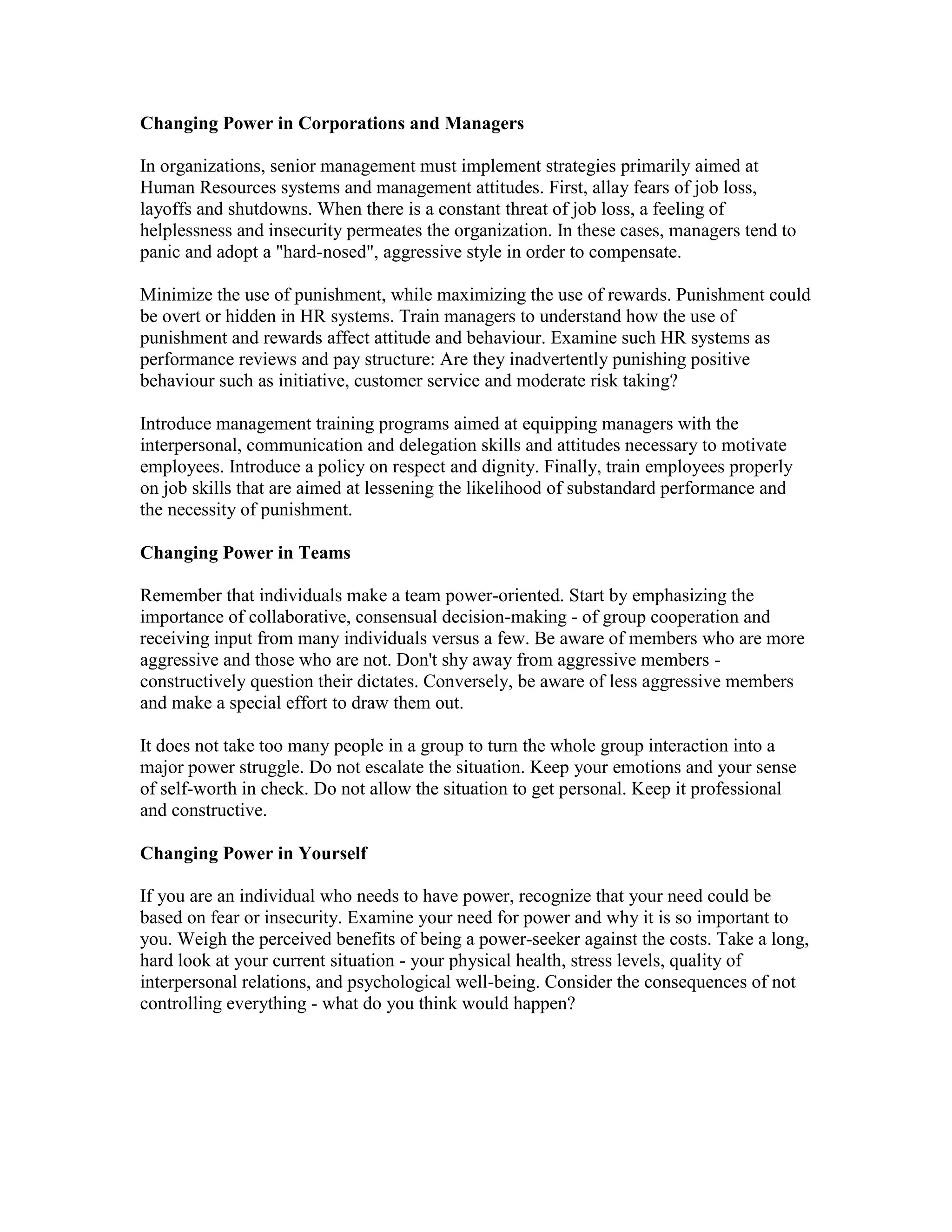 Personal and positional power | DOCX