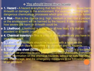 Personal and process safety | PPTX