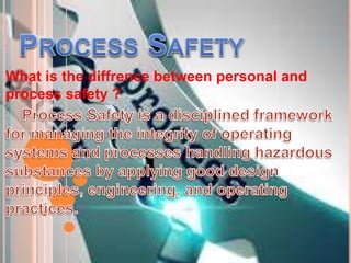Personal and process safety | PPTX