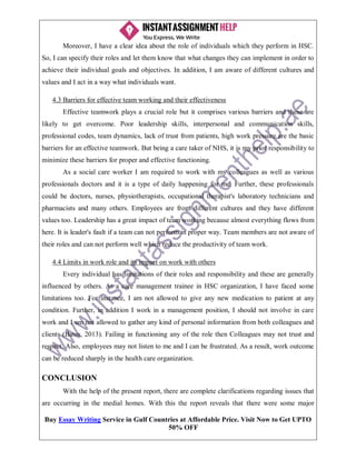 Personal and professional development | PDF