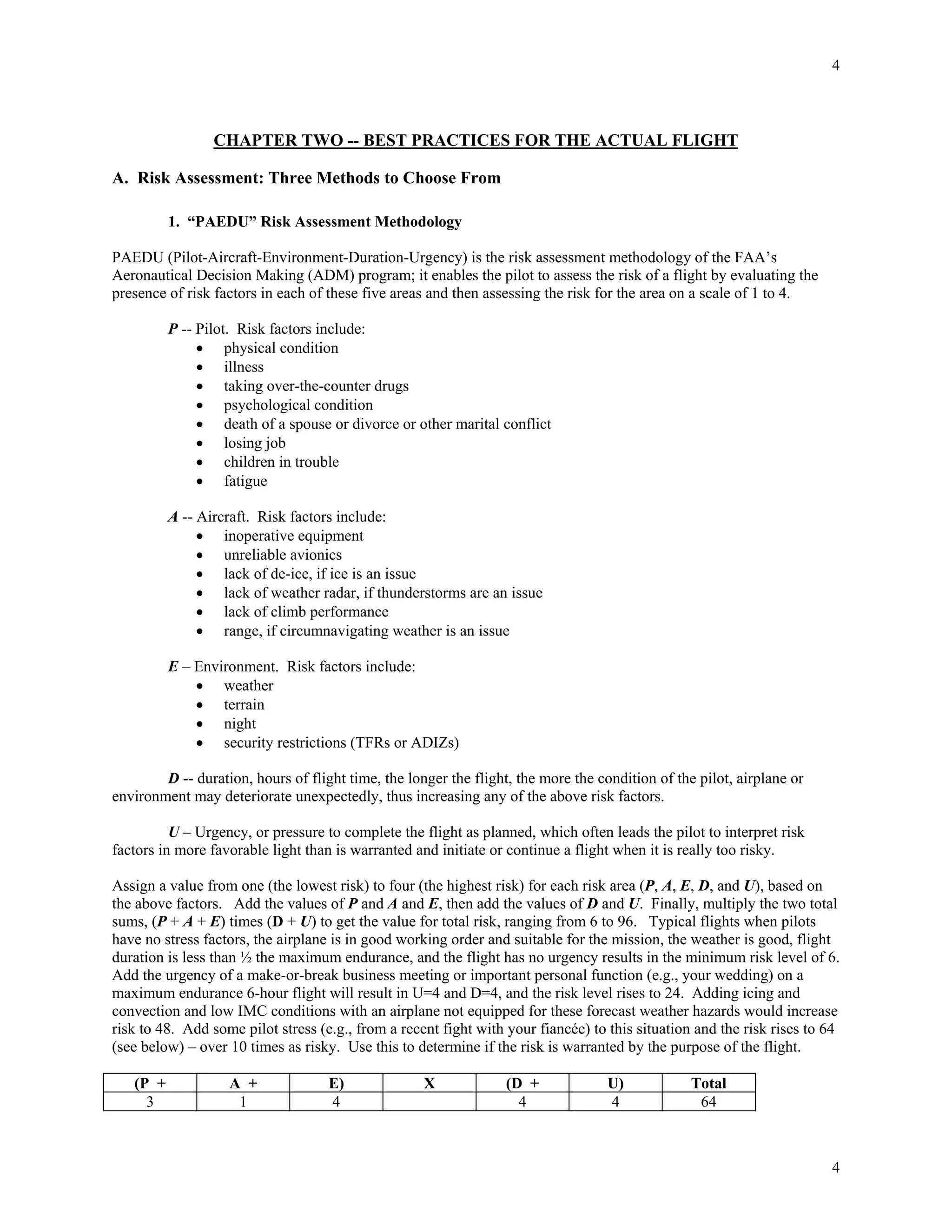Personal and Weather Risk Assessment Guide v1.0 | PDF