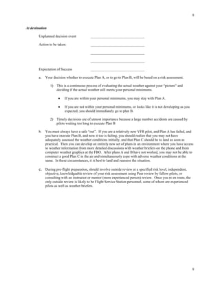 Personal and Weather Risk Assessment Guide v1.0 | PDF