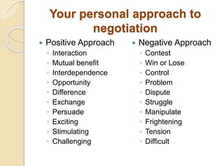 Personal approaches to conflict management | PPT