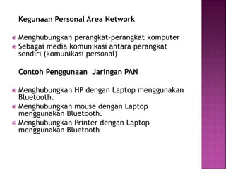 Personal Area Network | PPTX