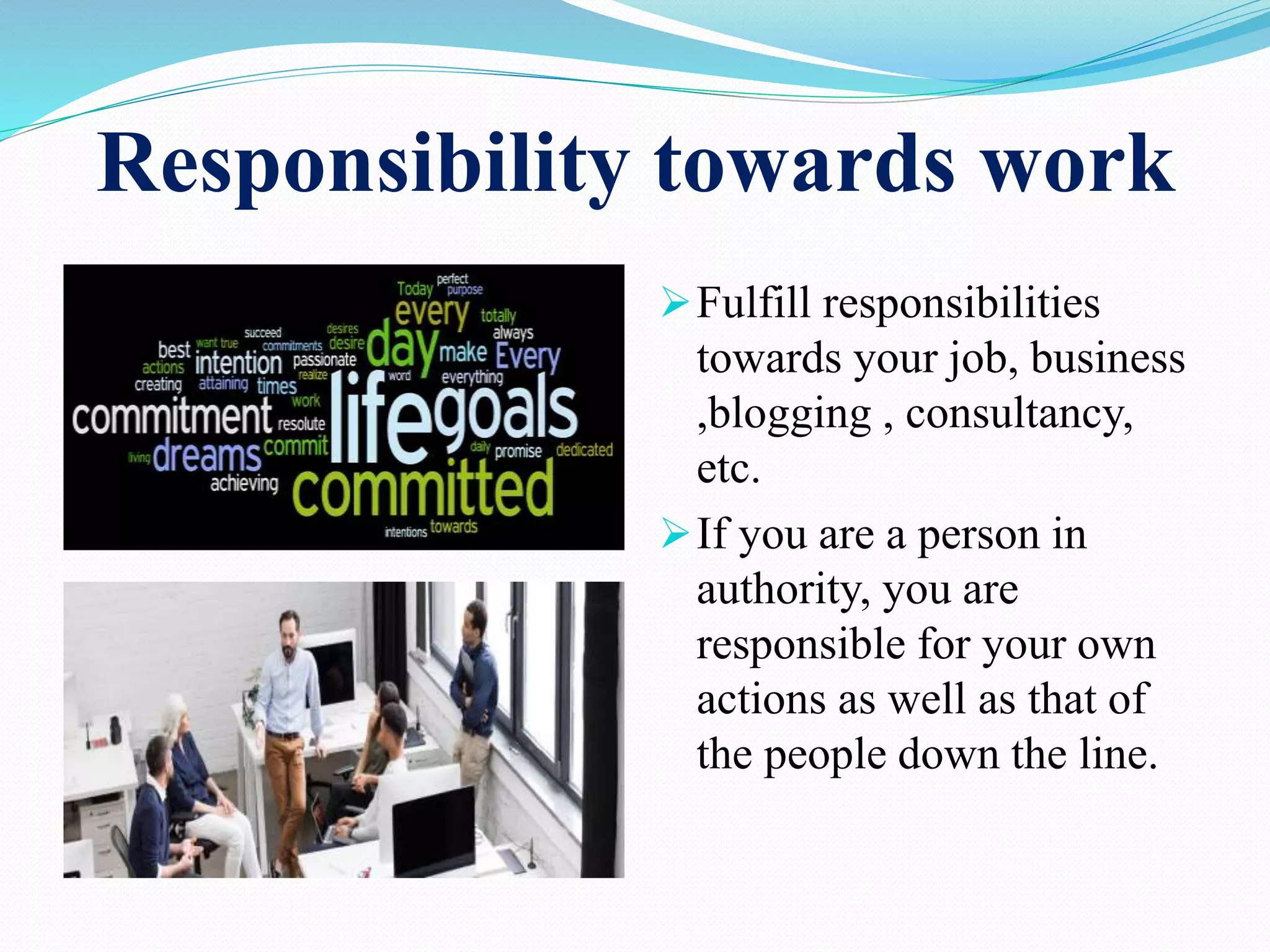 Personal awareness & Types of responsibility | PPTX