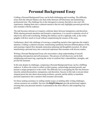 Personal Background Essay.pdf