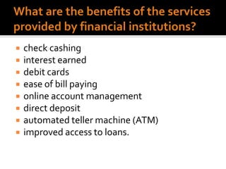 Personal banking | PPTX