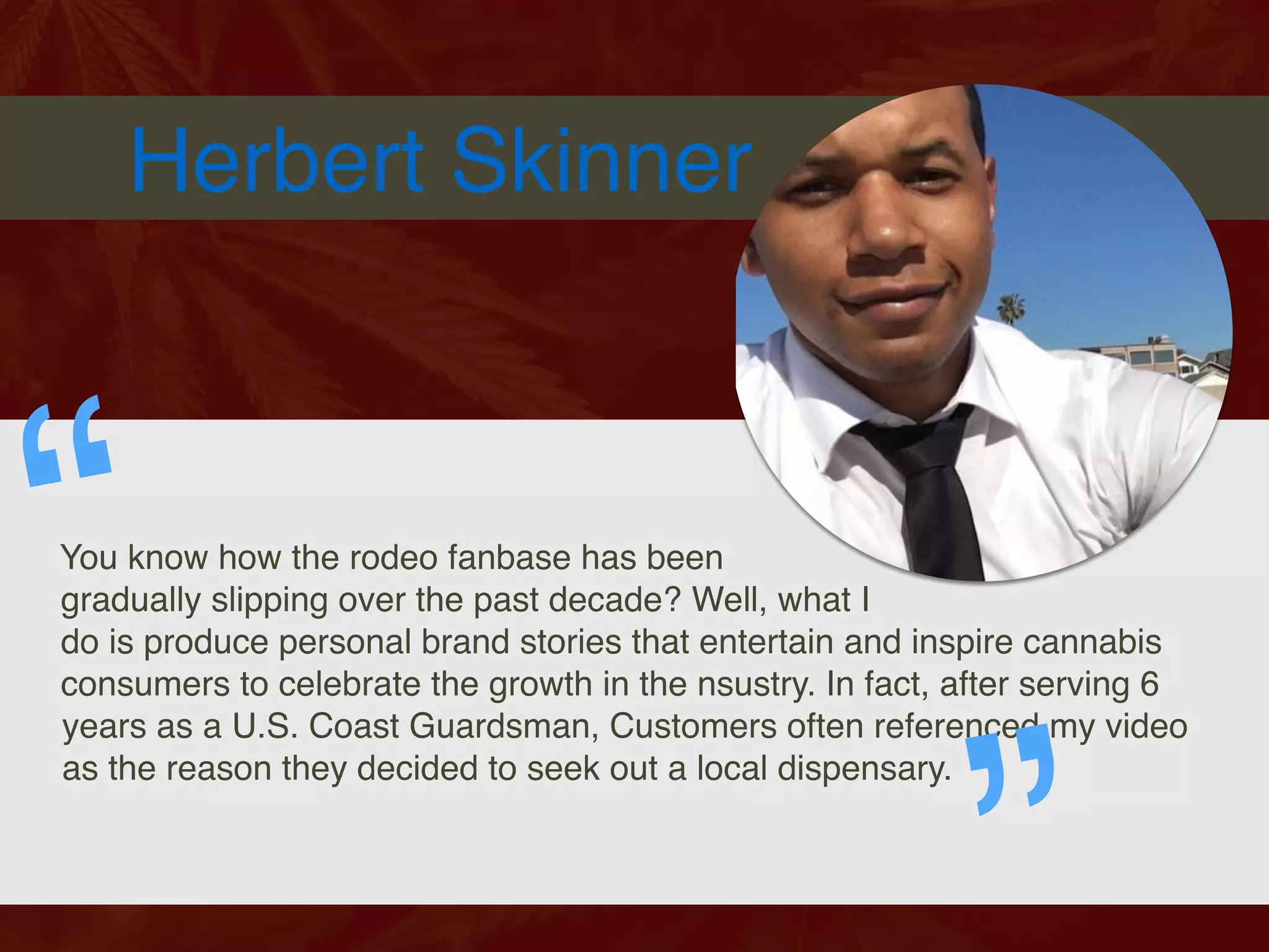 Personal brand Herbert skinner | PPT