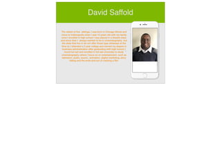 David Saffold personal brand | PPT