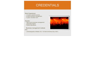 David Saffold personal brand | PPT