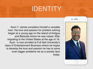 Personal Brandcanvas Kyon James | PPT