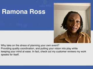 Personal Brand Exploration Ramona Ross | PPT
