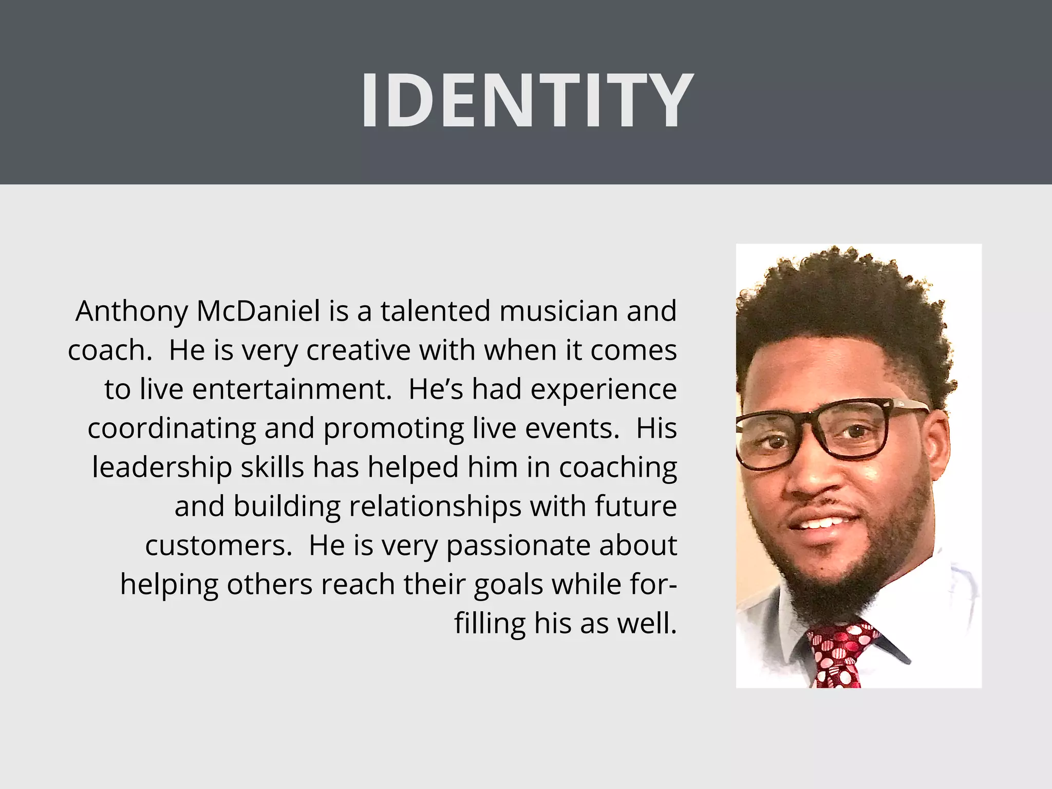 Personal brand Exploration Anthony Mcdaniel | PDF