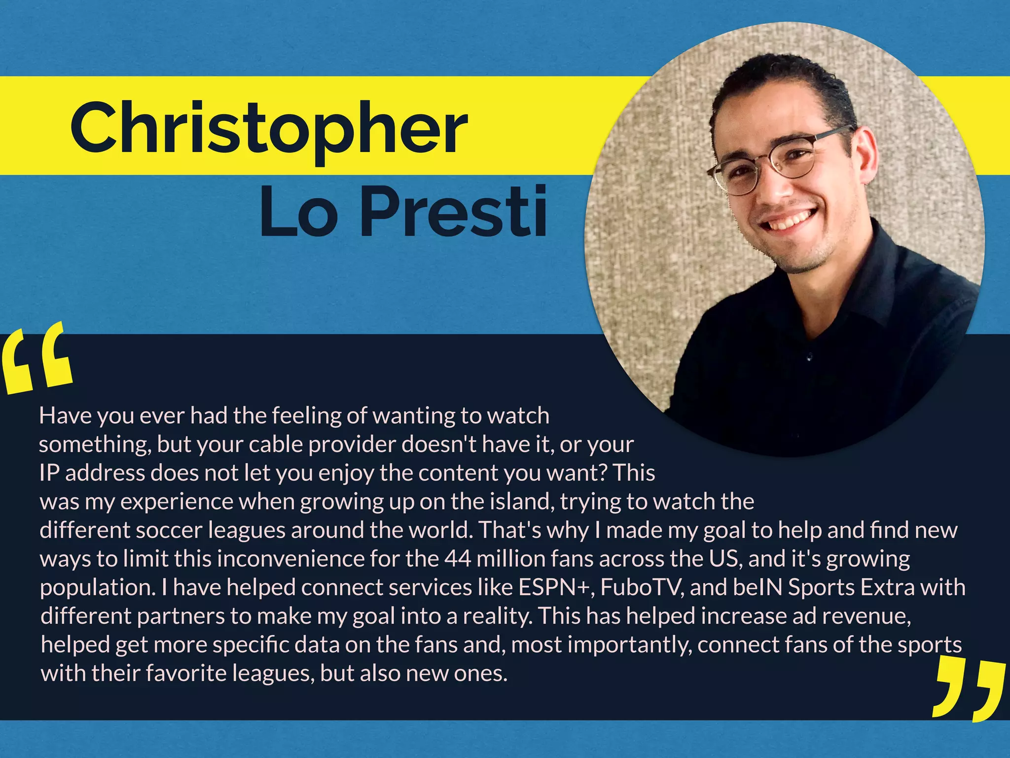 Christopher Lo Presti's Personal Brand Exploration | PPT