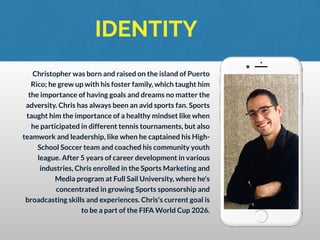 Christopher Lo Presti's Personal Brand Exploration | PPT