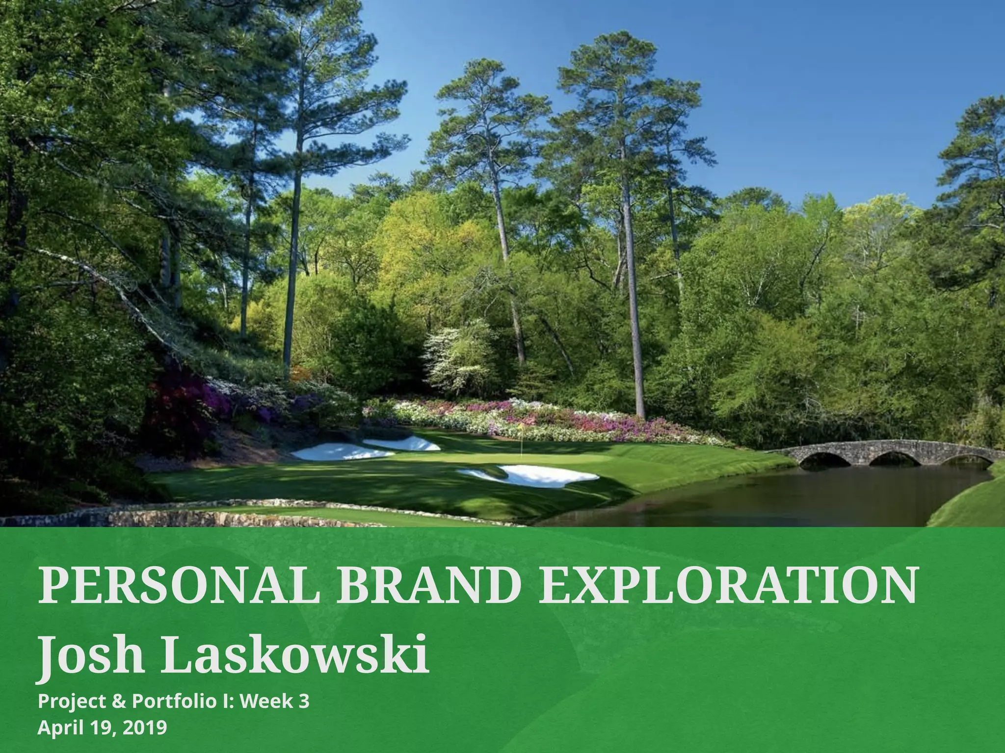 Personal brand canvas Laskowski | PPT