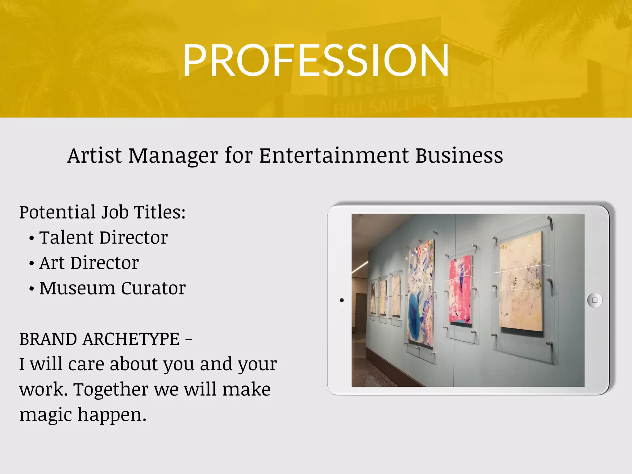 Personal Brand Exploration- Stevie Thompson | PPT