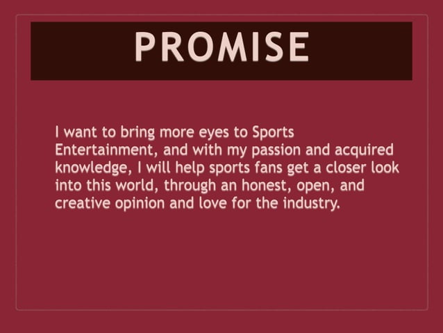 Evan T. Mack - Personal Brand Experience | PPT