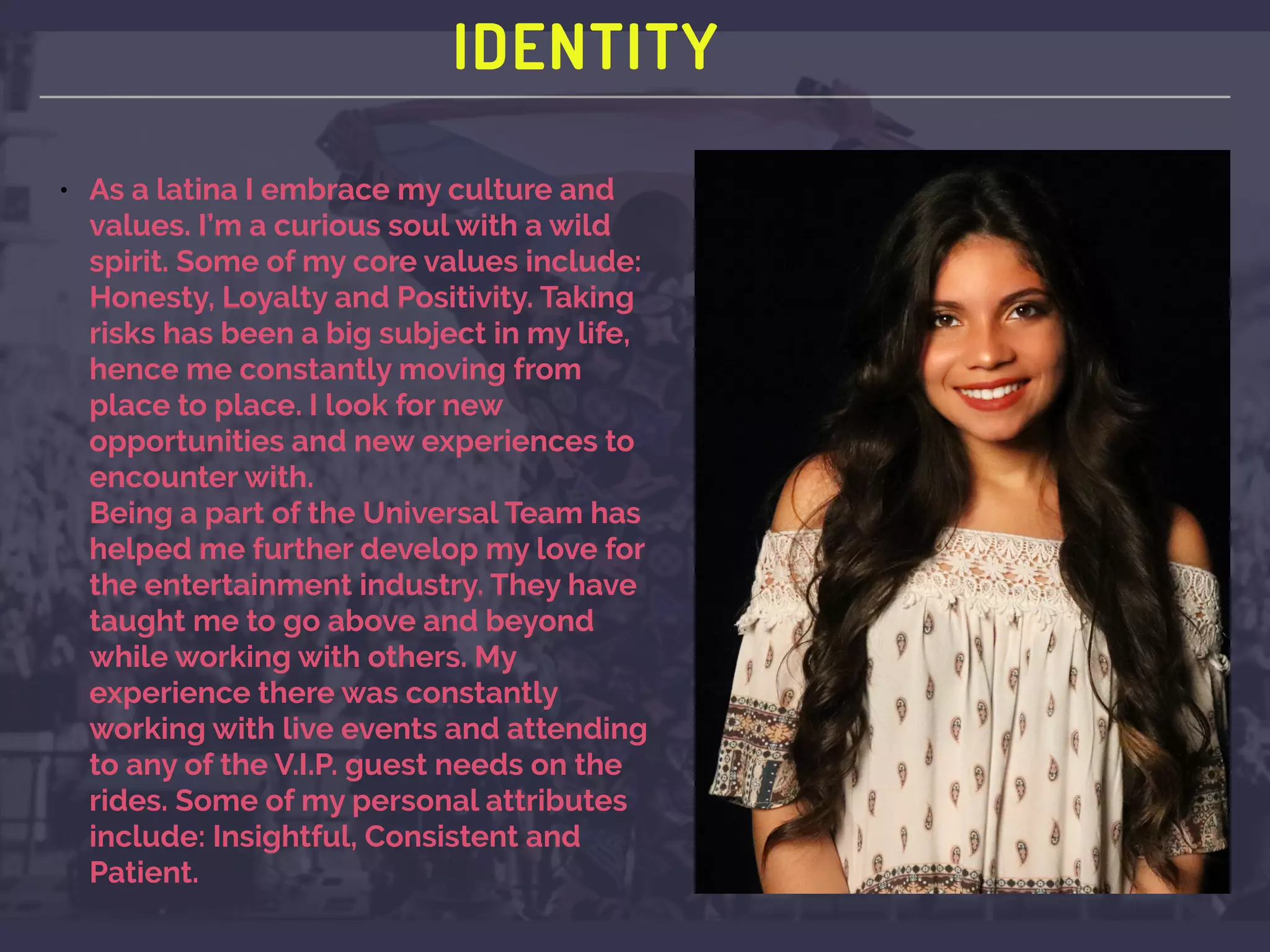 Personal brand exploration natalie rivera | PPT