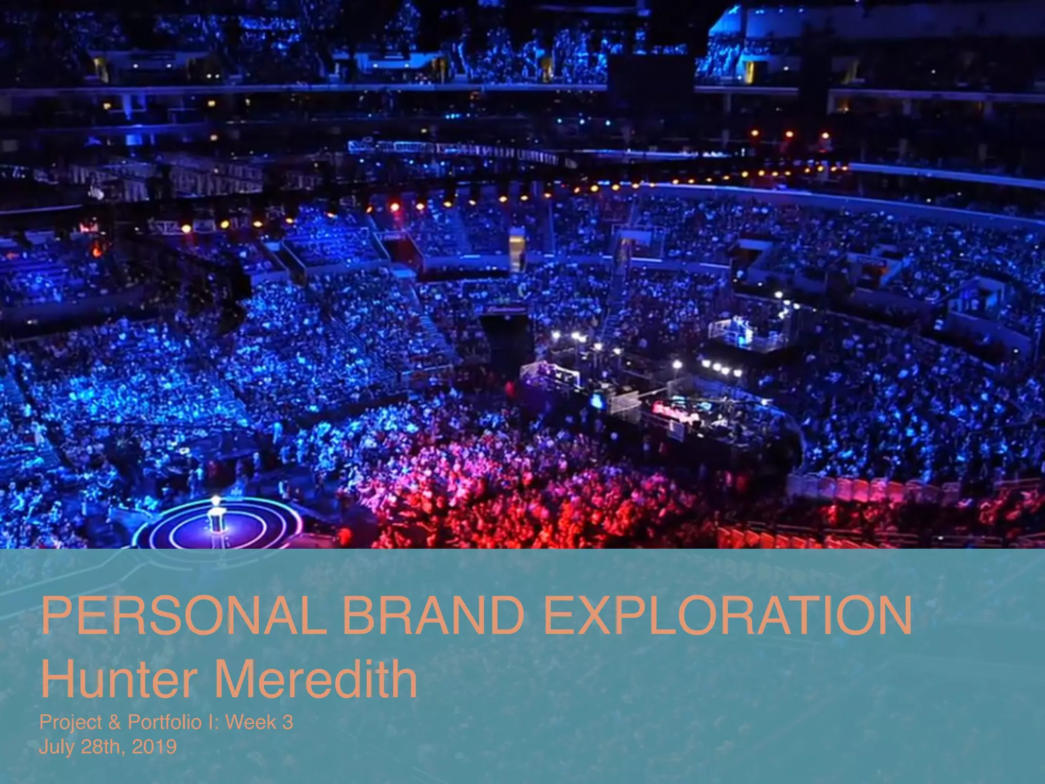 Personal Brand Hunter Meredith, Project Portfolio 1 | PDF