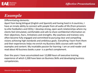 Personal Branding (developed for EAE Business School) | PPT