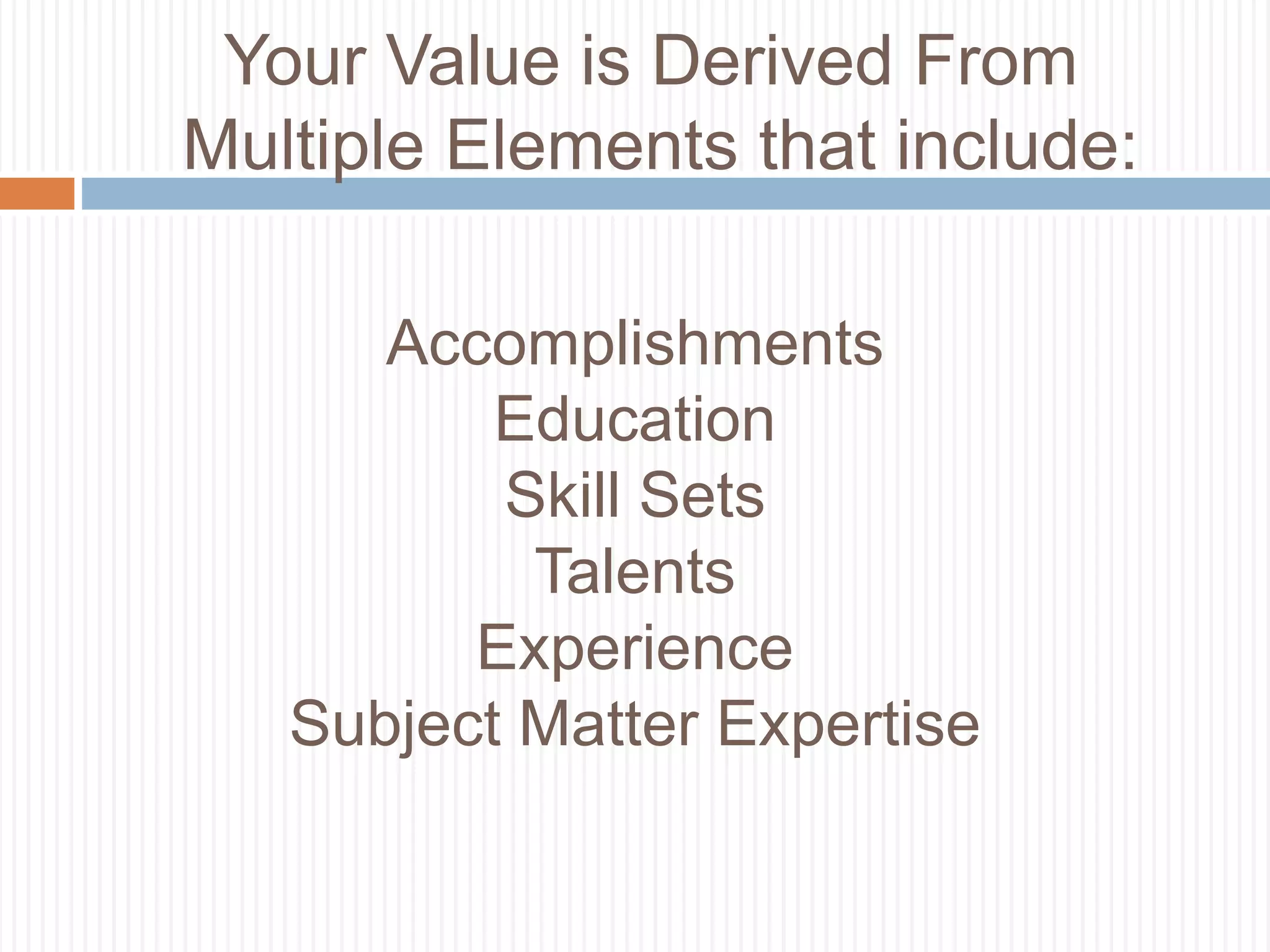 Personal Branding: Identifying & Communicating Your Value | PPT Personal Branding: Identifying & Communicating Your Value | PPT