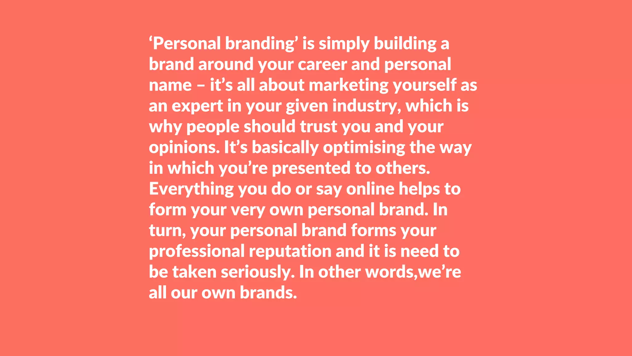 Importance of Personal Branding. | PDF | Social Networking | Internet