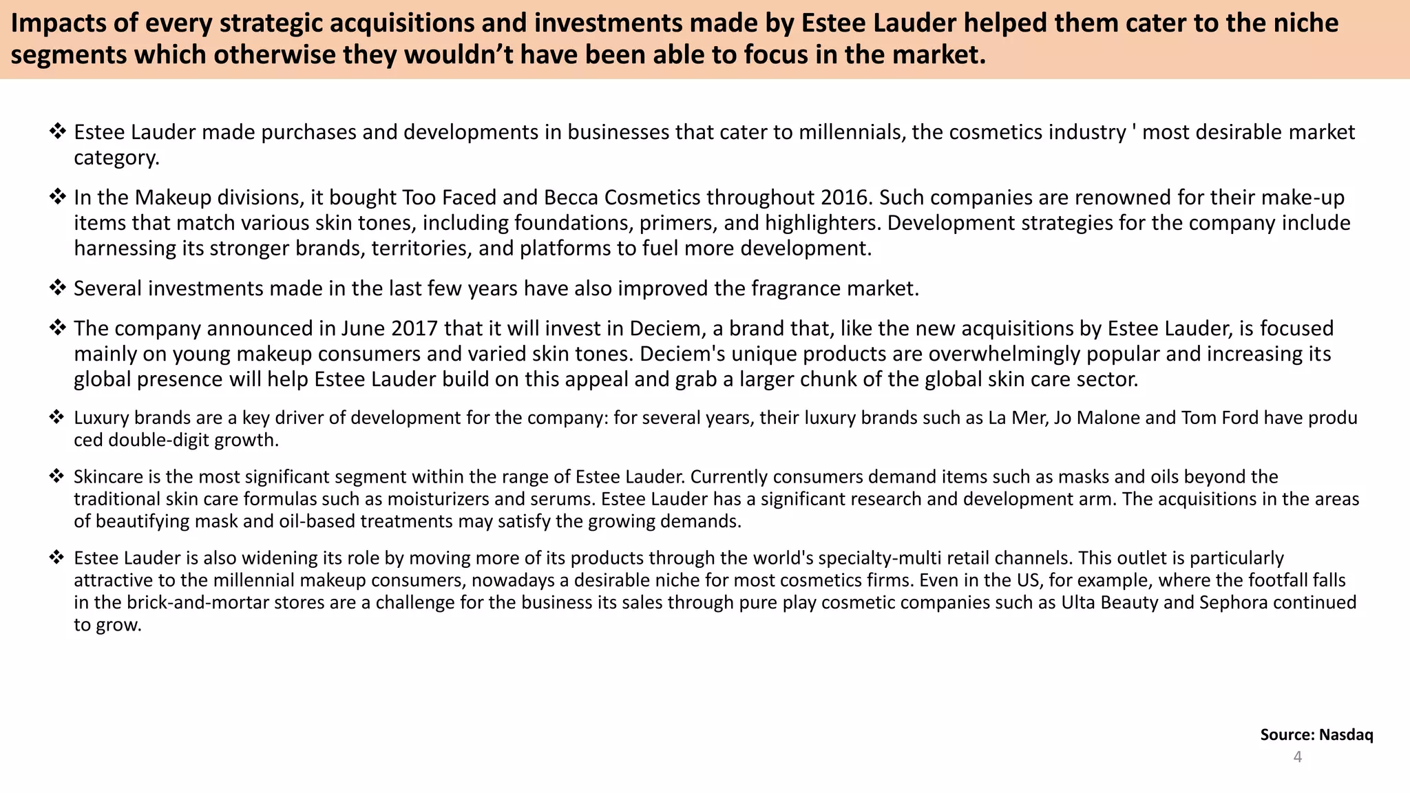 Luxury Beauty : A look at Estee Lauder. | PPTX