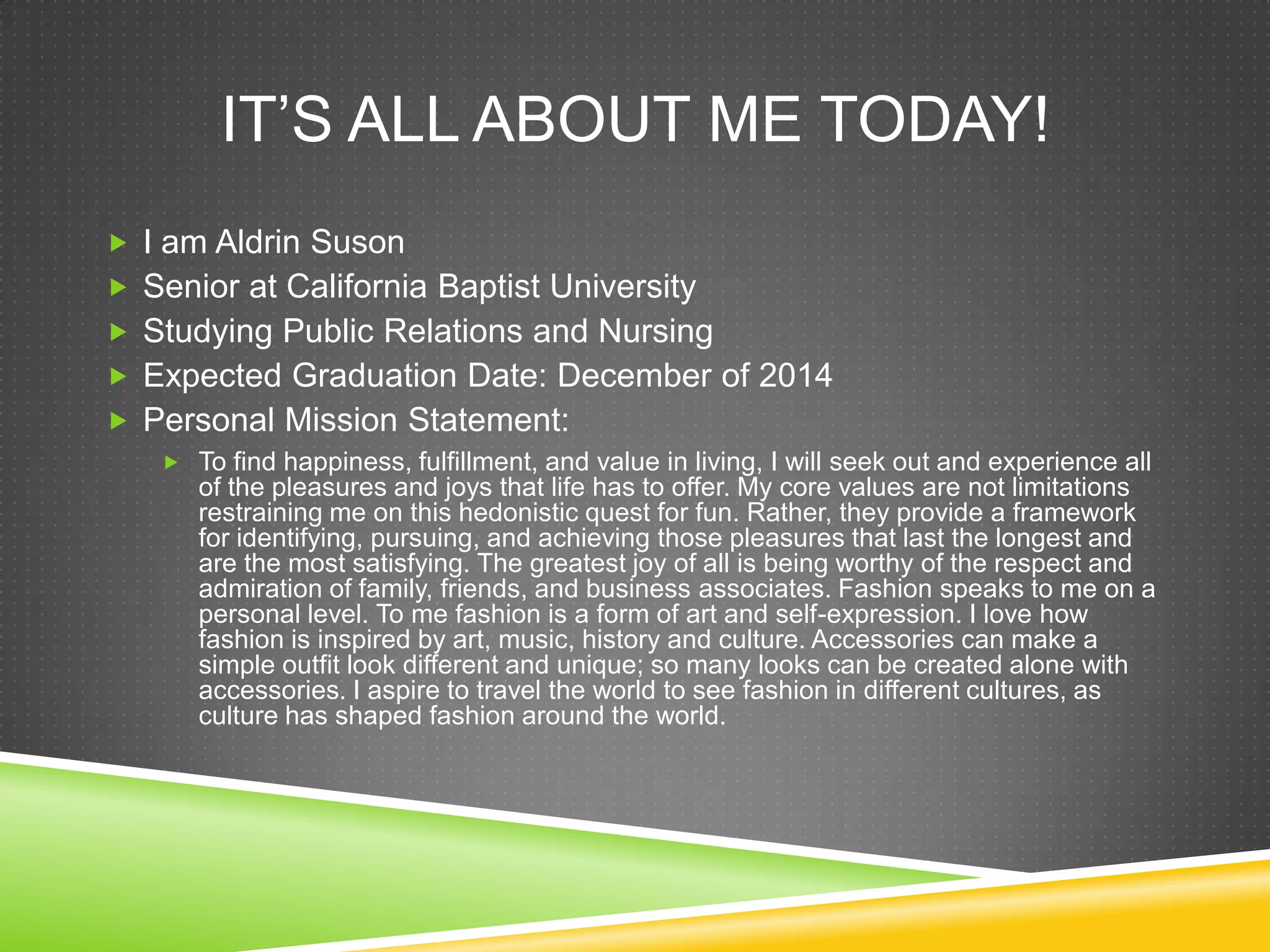 Personal Branding Assignment | PPT