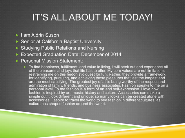 Personal Branding Assignment | PPT