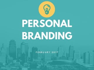 Training: Personal Branding | PPT
