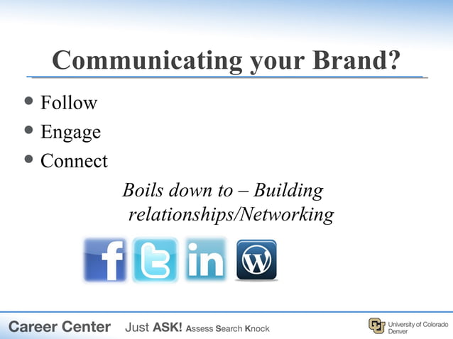 Personal branding for work force ready simplified | PPT