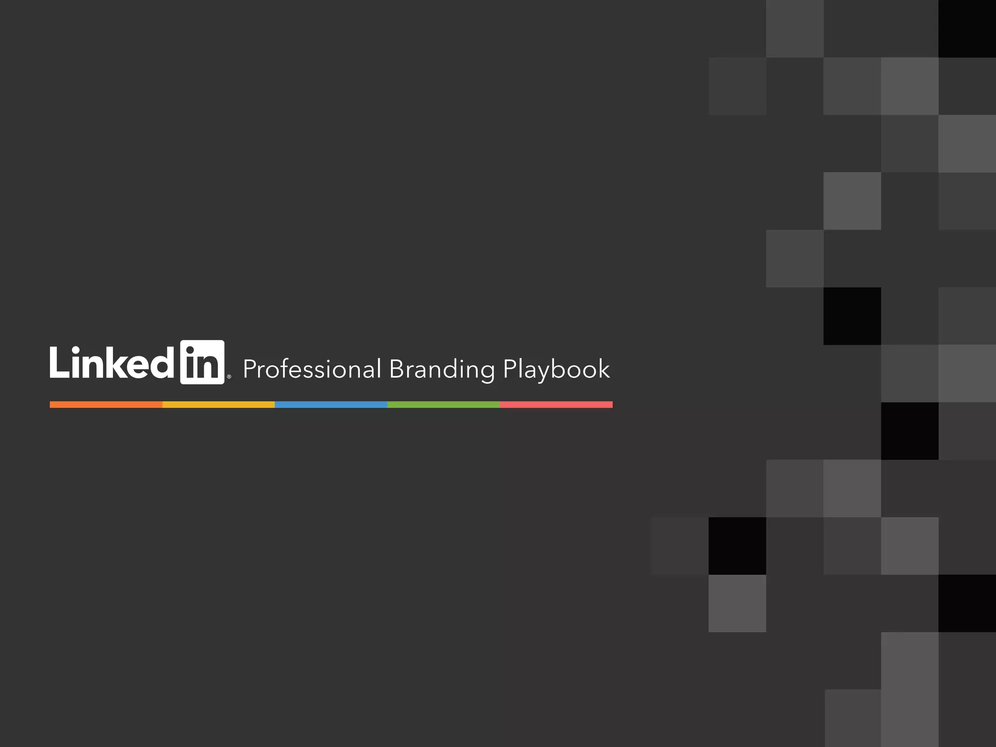 Personal Branding Playbook for LinkedIn | PPT