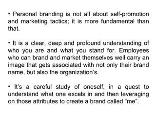 Personal branding & self assessment.ppt