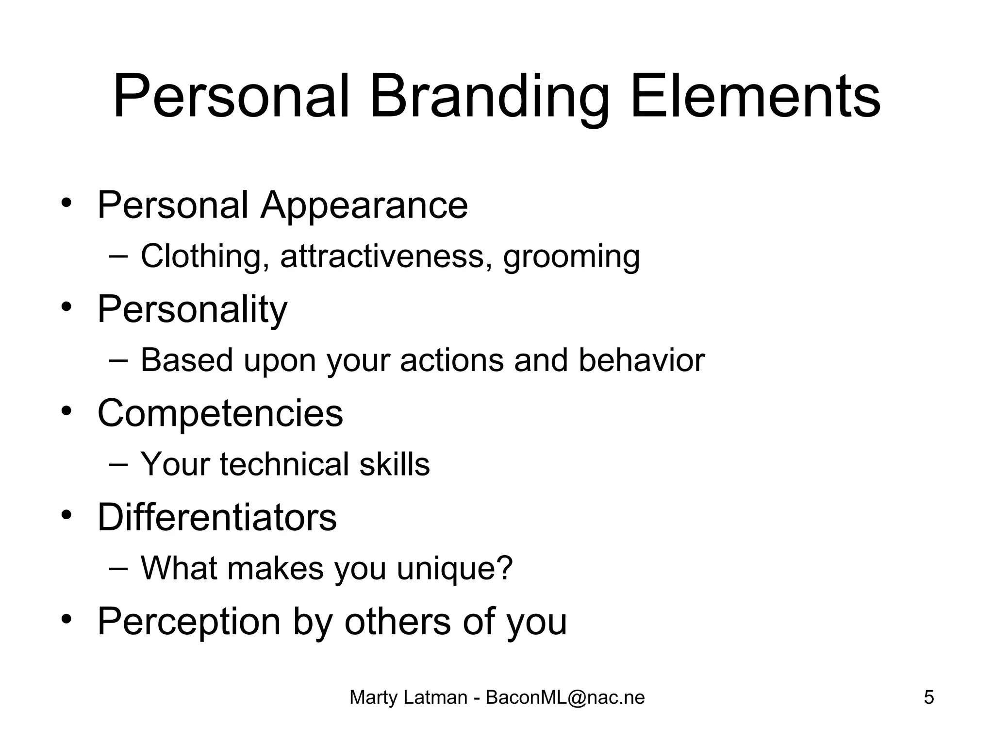 Personal Branding | PPT