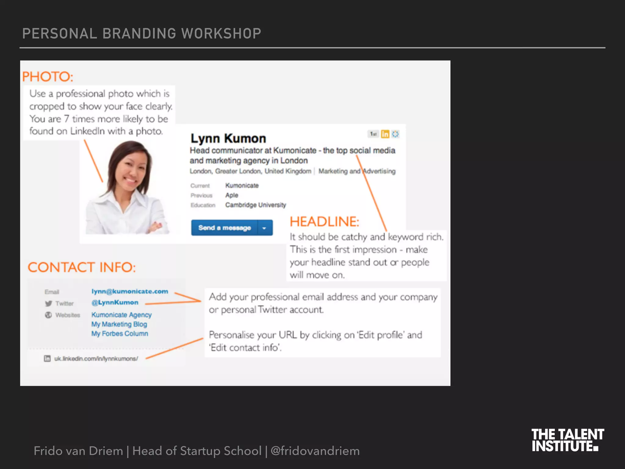 Personal branding workshop | PDF