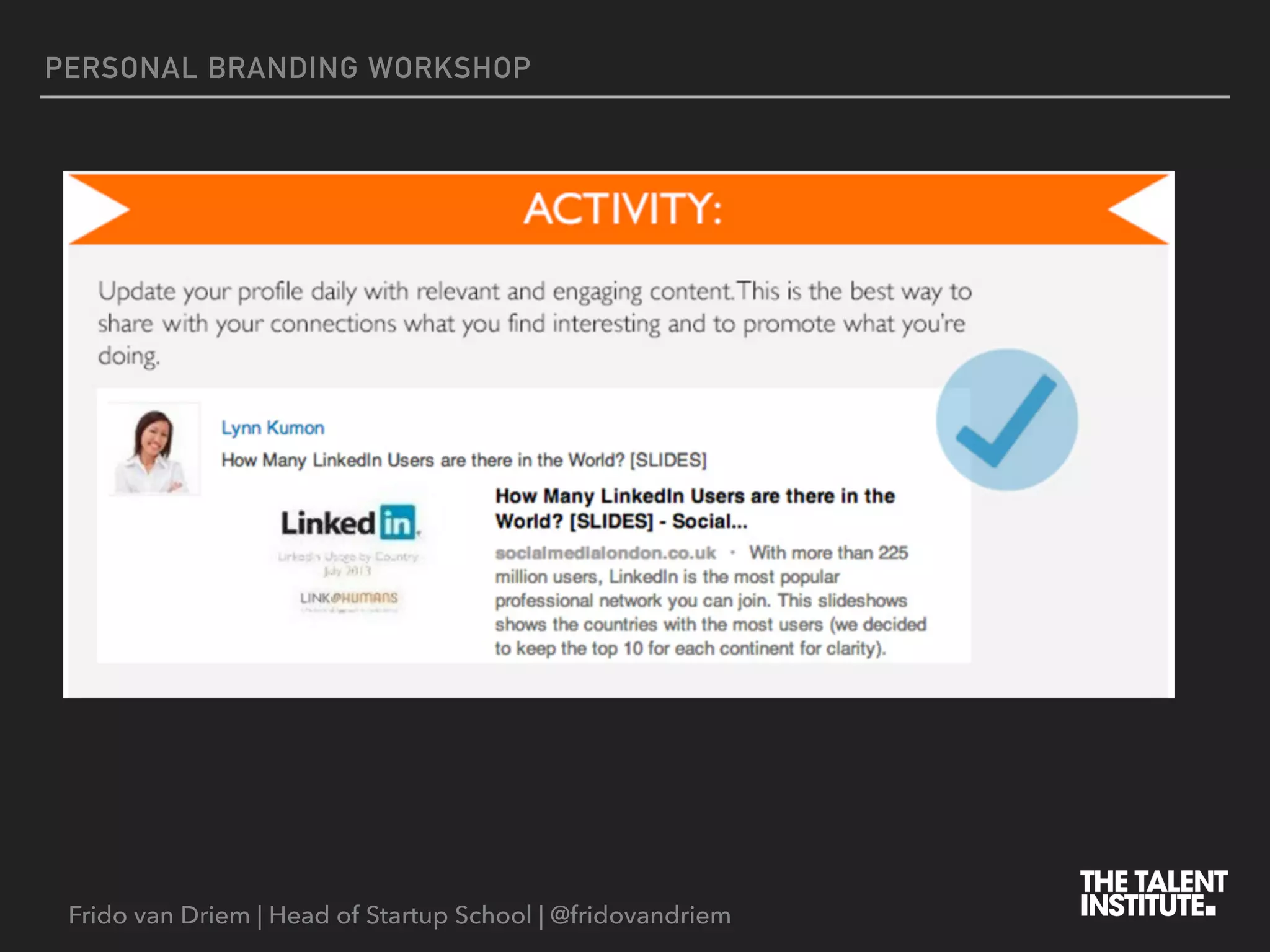 Personal branding workshop | PDF