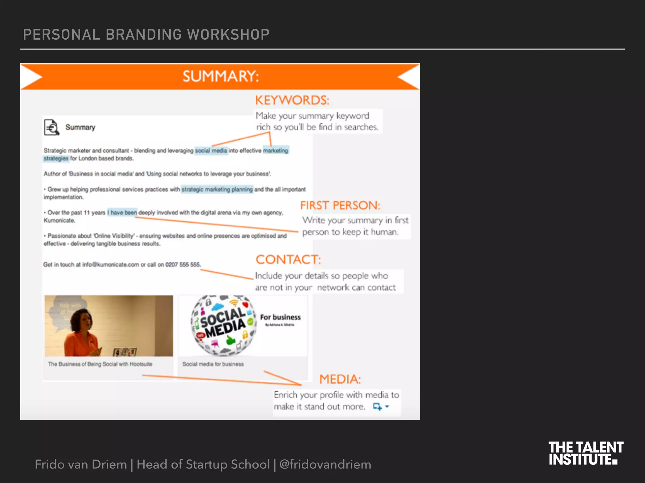 Personal branding workshop | PDF