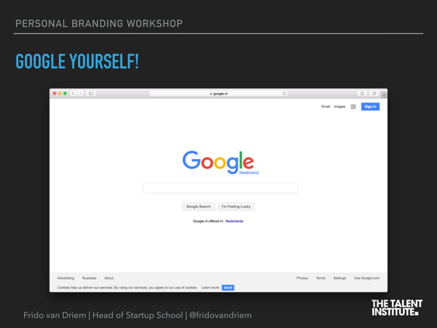Personal branding workshop | PDF