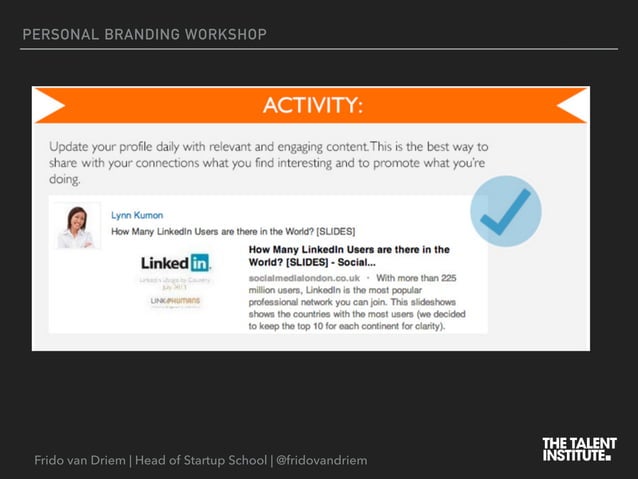 Personal branding workshop | PDF