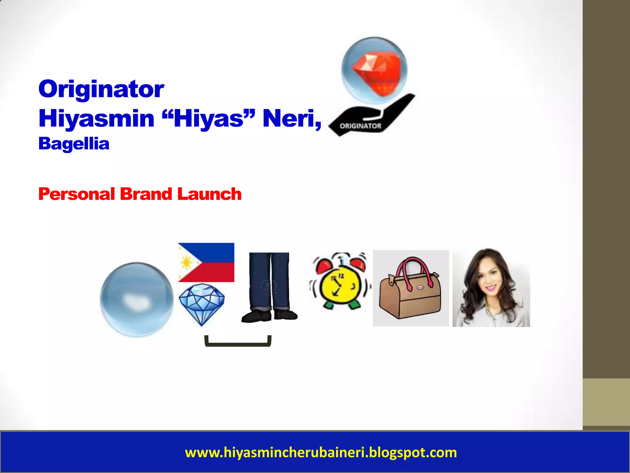 Personal brand launch | PPTX
