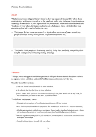 Personal brand workbook | PDF