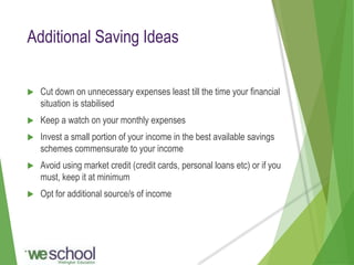 Personal budgeting | PPTX