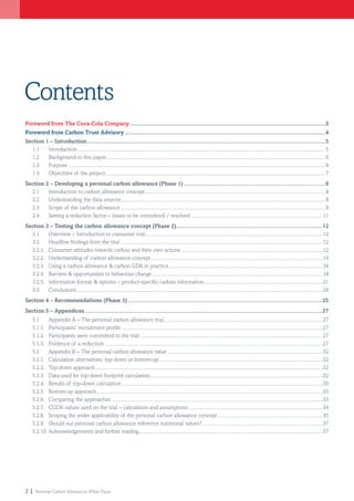 Personal Carbon Allowances | PDF